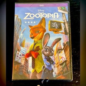 Disney | Other | Disney Zootopia Dvd Sealed New Nick Wilde Judy Hops ...